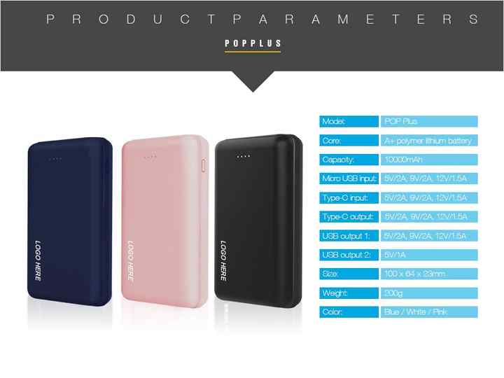 Ultra Slim Smallest DC/PD Best Power Bank for Android Phones, Iphone ...