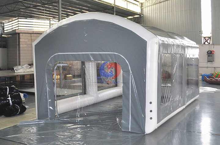 Outdoor Hail Protection - Mobile Folding Inflatable Tent