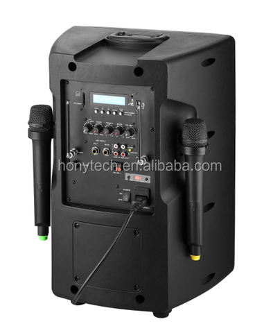 gift speaker built in amplifier trolley dj active pa 15 inch speaker ...
