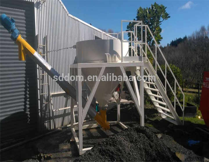 1-4m3 Hopper Big Bag Silo Bag Cement Use Portable Small Silo