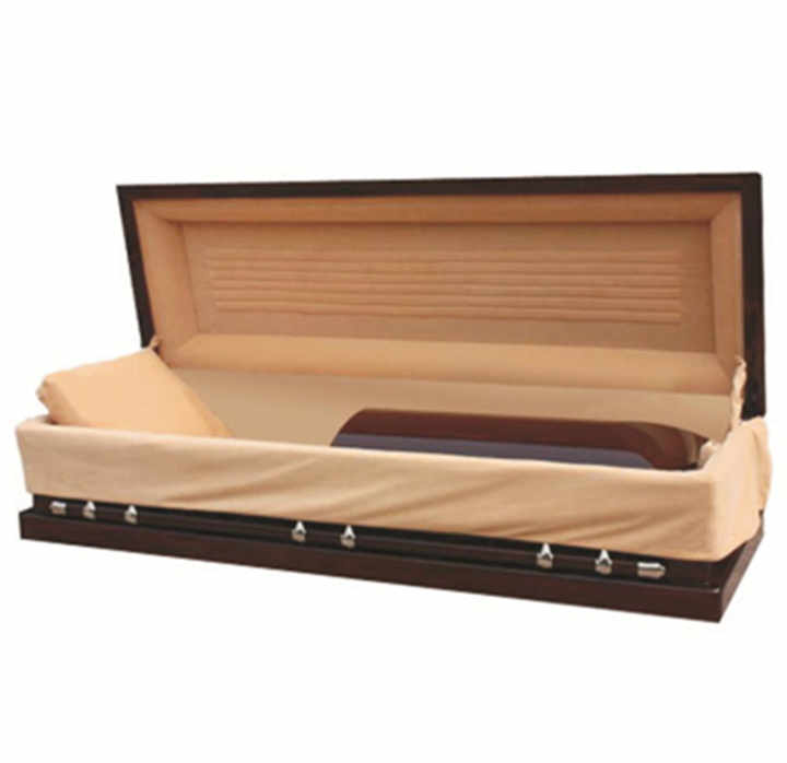 Solid Wooden Casket - American Style Toy Casket Titanium Coffin