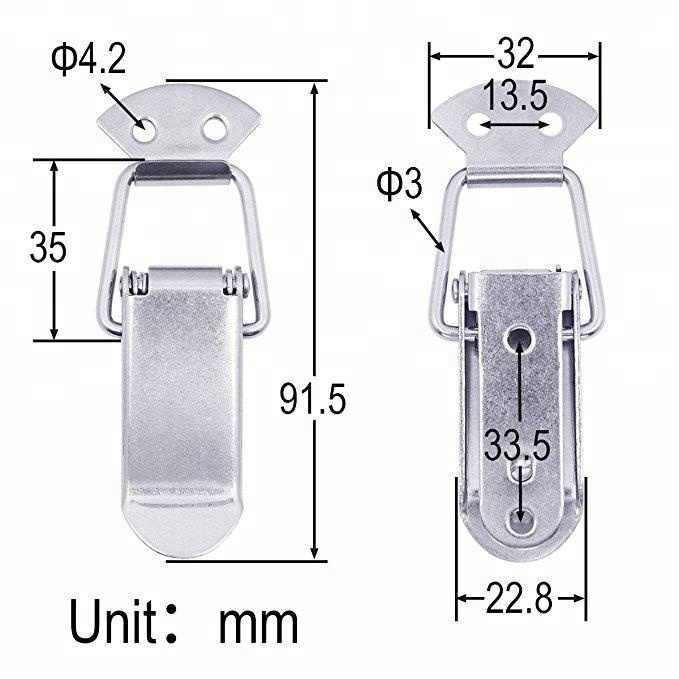 Custom Tool Box Latch - Durable Stainless Steel Gate Latch
