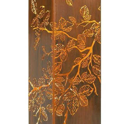 Modern Garden Style Rust Corten Steel Light Column| Alibaba.com