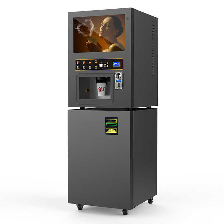 Automatic Commercial Hot Cold Coffee Vending Machine