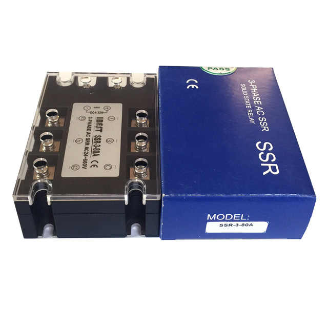 80A Three Phase DC AC Solid State Relay - Reliable Control