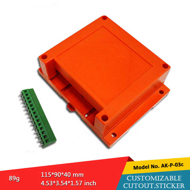 IP54 Plastic DIN Rail Enclosure for PLC and Temperature Control