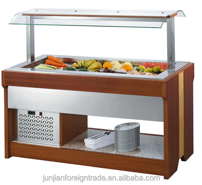 Shop Our China Factory Stainless Steel Counter Top Salad Bar