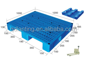 Wholesale 120 x 120 Heavy Duty Plastic Pallet Double-Faced, UV ...