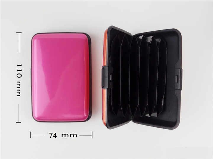 Aluminum Card Pocket Case - Waterproof & Stylish Wallet