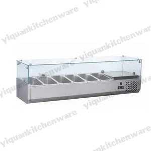 Wholesale glass pizza showcase to Offer A Cool Space for Storing ...