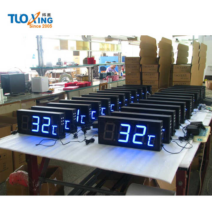 4 Inch 3 Digit Wall Mounted Digital Temperature Display