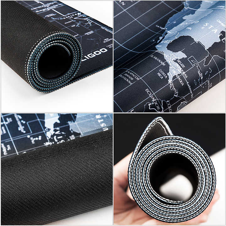 Custom Gaming Mouse Mat - World Map High Quality Non Slip