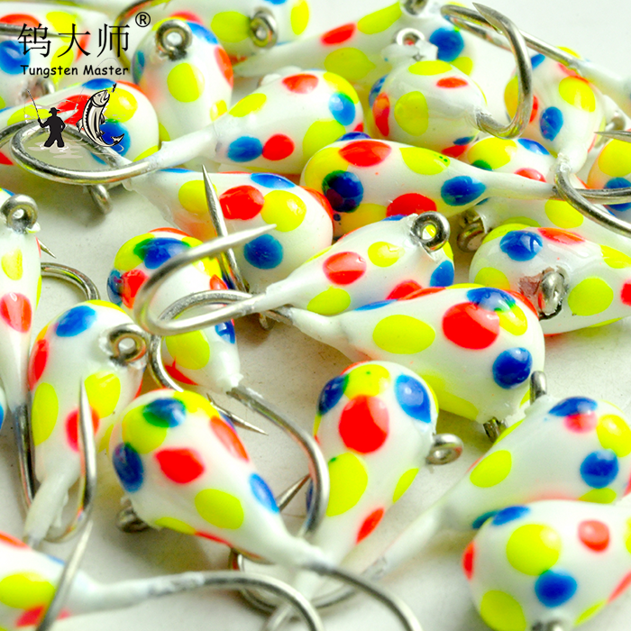 Tungsten Crappie Jigs - UV Ice Fishing Lures & More