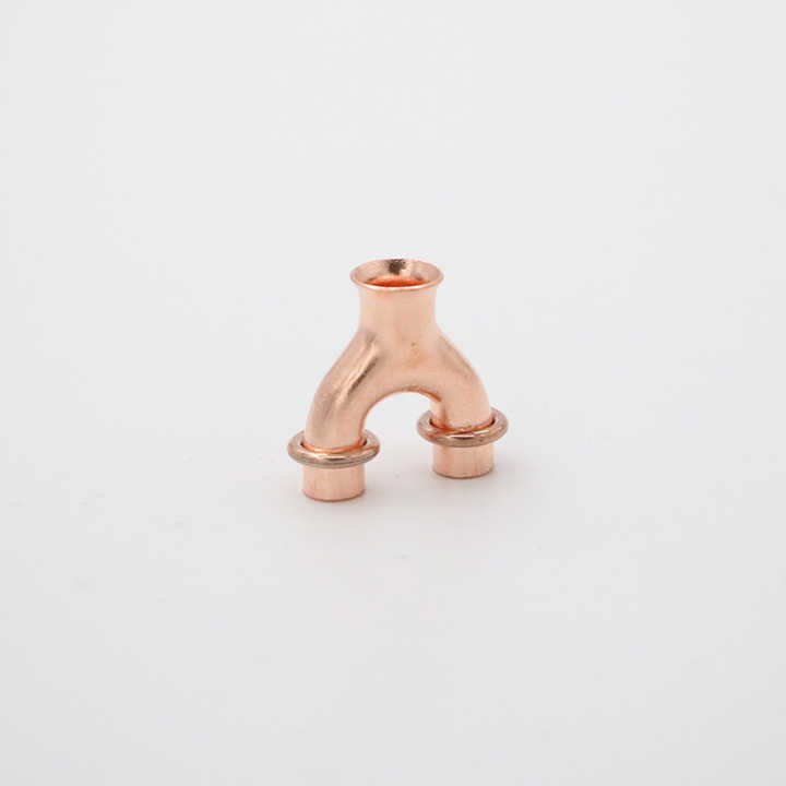 Copper Y Fitting - 3 Way Copper Elbow - Durable & Versatile