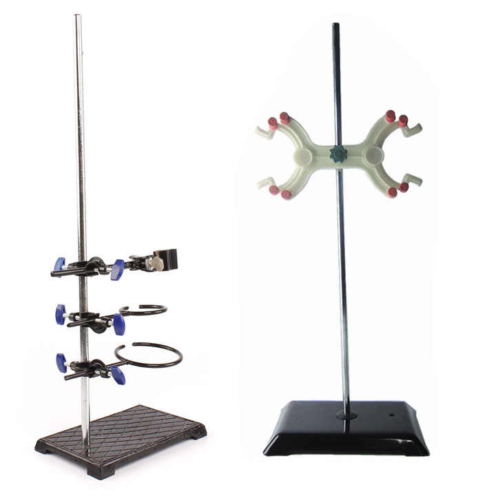 Lab Retort Clamp Stand with Butterfly Clamp - Secure & Versatile