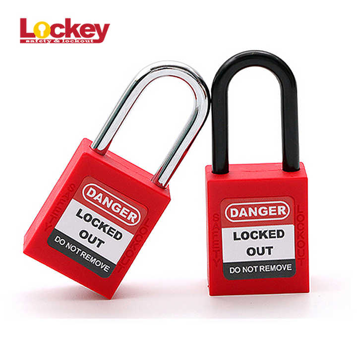 38mm Steel Shackle Loto Lock Safety Padlock with Master Keys