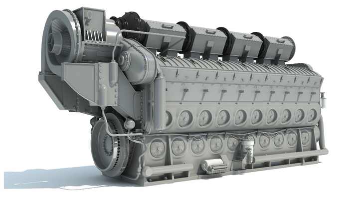 Brand New EMD 12-645 E2 Diesel Engine for Marine Use