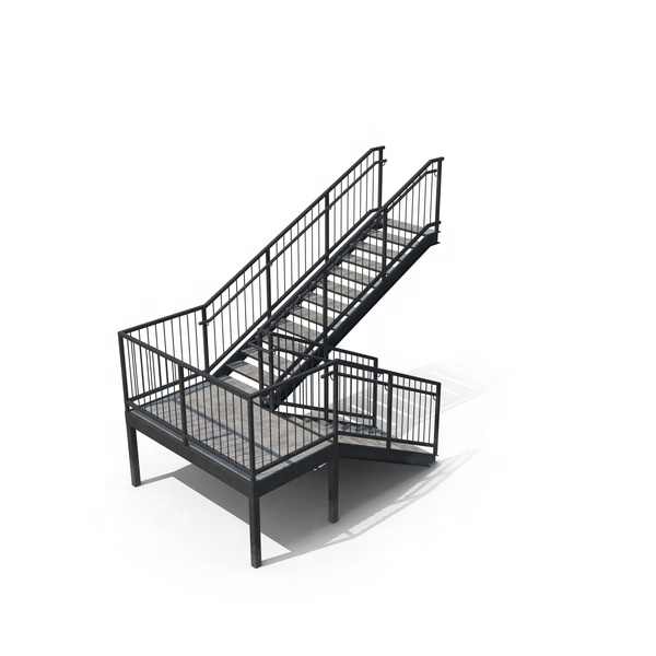 Outdoor Fire Escape Stairs - Durable & Fireproof Solutions