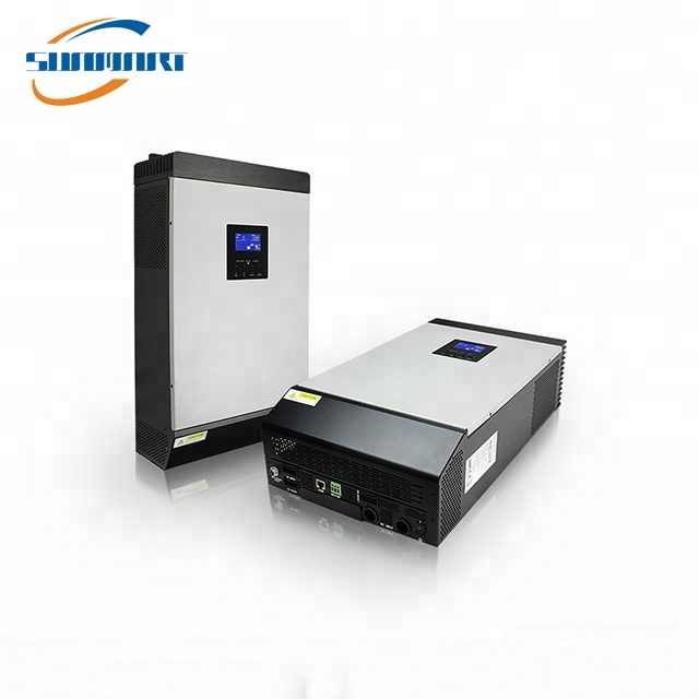 Hybrid Inverter 5KVA 5000W MPPT 24V -Sun Solar S-2350, 58% OFF