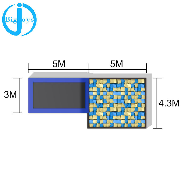 Trampoline Foam Pit - Indoor Commercial Soft Play Blocks