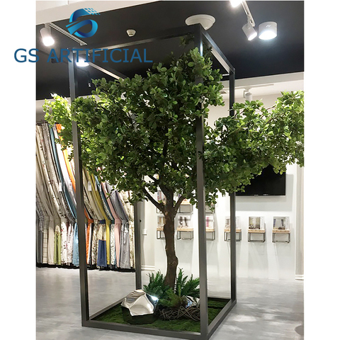 Chinese artificial elm tree old bonsai plant green Landscape Prop Pine ...