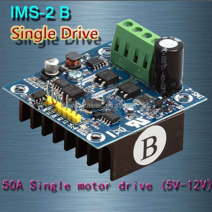 Ims-2b 50a 3v-15v tek h köprü motor sürücü modülü pid akıllı rc akıllı ...