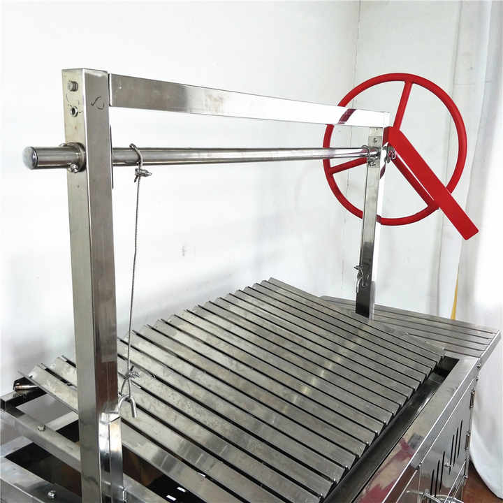 Customized Steel Built in Brick Asado Grill Parrilla Argentine Charcoal ...