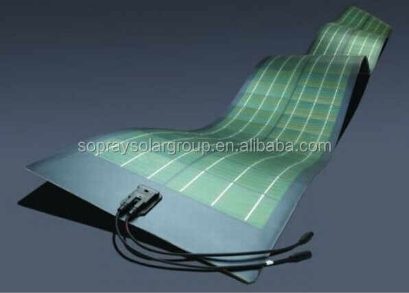 100% Flexible Solar Panels - Amorphous Silicon Thin Film