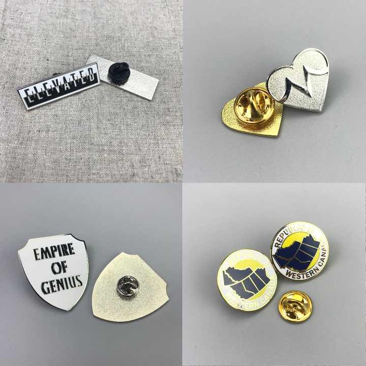 Custom Metal Crafts Pins Badge Wholesale Lapel Pin Supplier Hard Custom ...
