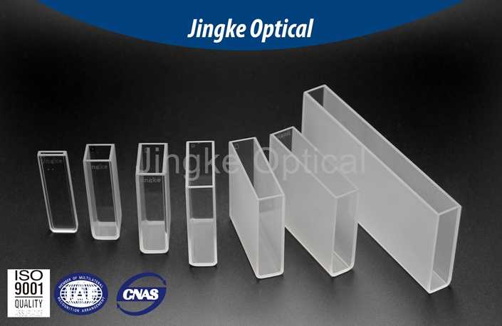 Standard Glass Cuvette All Sizes - Jingke Optical Quality
