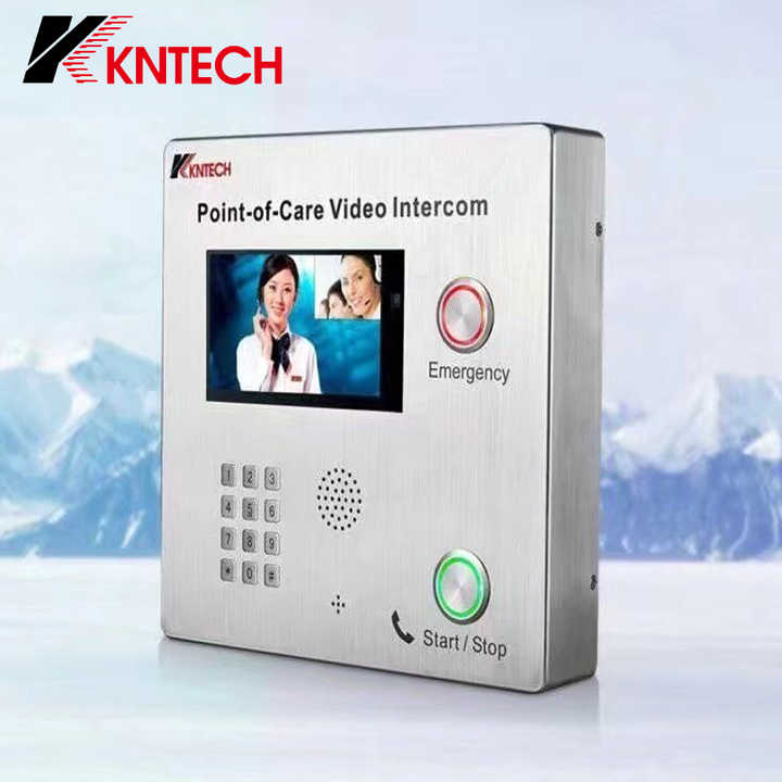 KNTECH Emergency SIP Bi-Directional Two Way Video Help Point