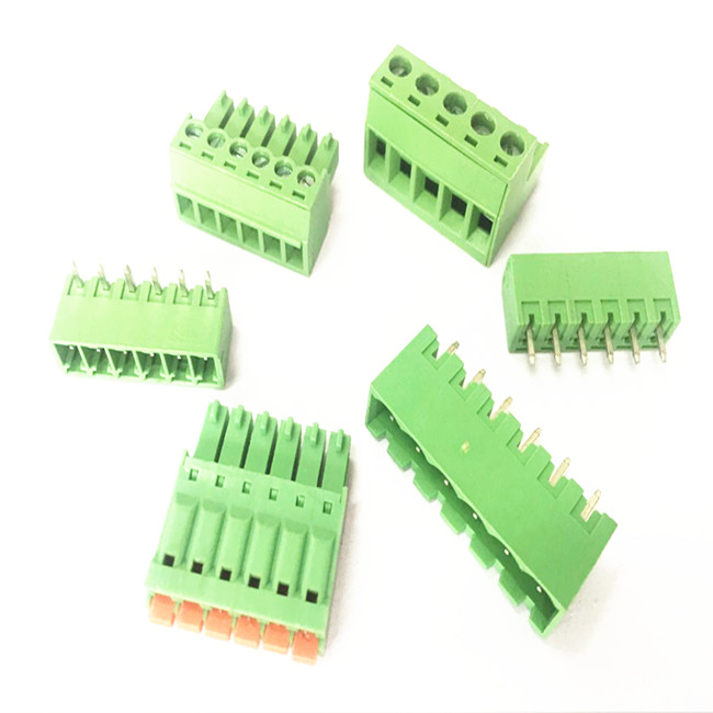 6 Pin Connector - Terminal Block Screw Type 3.81mm Pitch