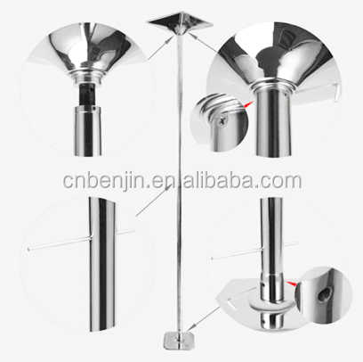 45mm Chrome Dance Pole - Perfect for Pole Dancing Exercise