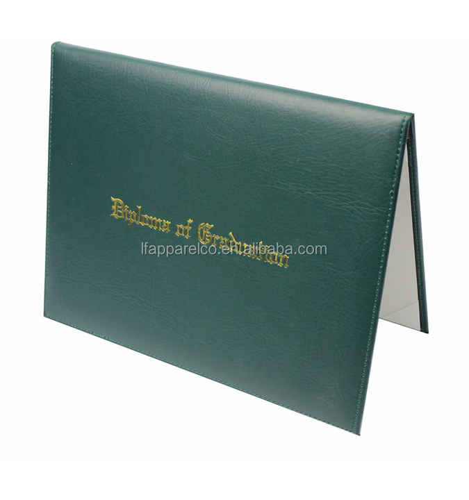PU Leather A4 Certificate Folder - Elegant & Durable