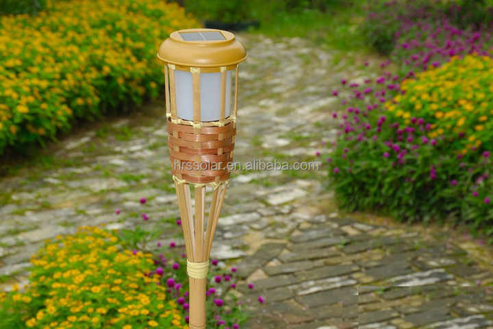 Solar Tiki Torches - Illuminate Outdoor Spaces Efficiently
