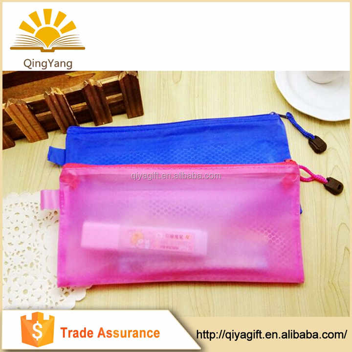 Customized mesh inner pvc pencil case with compartments| Alibaba.com