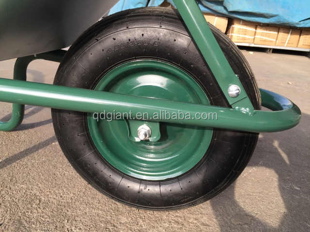 WB6414T Garden Galvanized Wheelbarrow - Durable & Versatile
