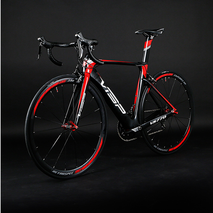 Ultra-light Racing High-Profile Carbon Fiber 20-Speed Road Bike