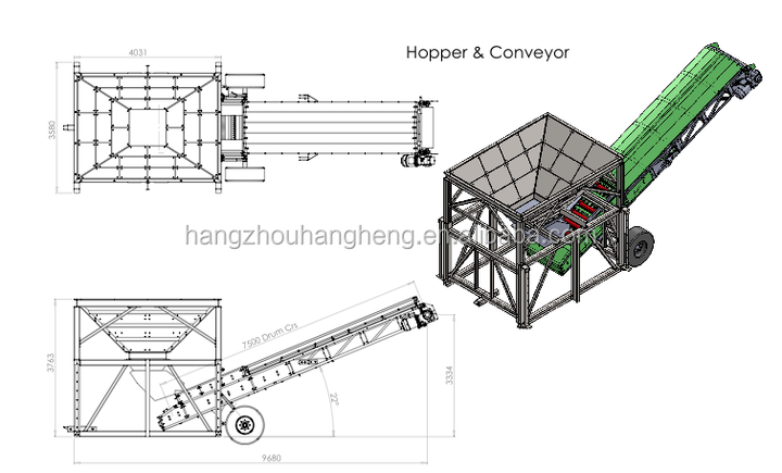 Coke Handling System Feed Hopper - Durable & Efficient