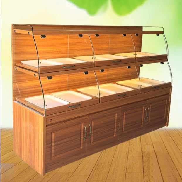 Free Design Bakery Furniture - Wood Bread Display Stand