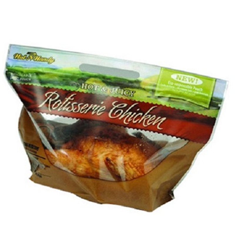 Chicken Rotisserie Bags - Microwaveable Anti-Fog Zipper Bags