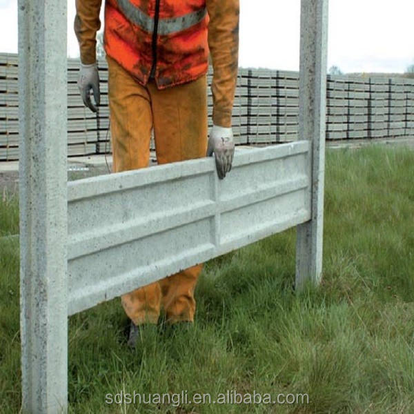 Precast Interlocking Concrete Fence Panels Machine for Garden Fencing