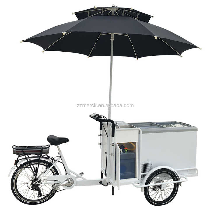 Outdoor Food Beverage Mobile Coffee Bike Tricycle - Motrike