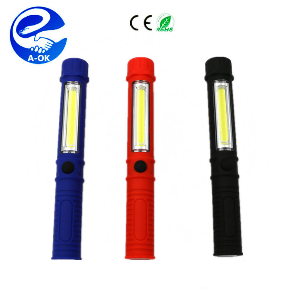 COB LED Stand Flashlight Torch - Portable Outdoor Lighting