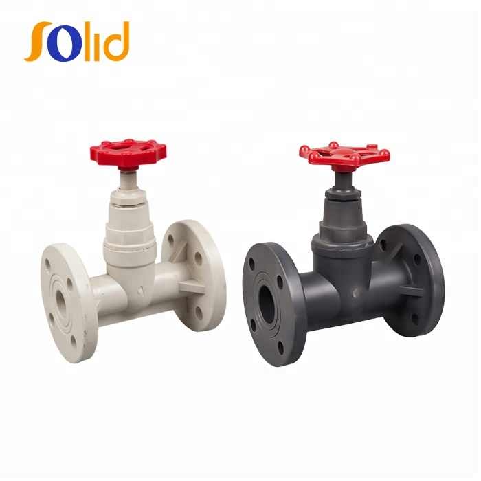 Plastic PVC CPVC UPVC Flange Globe Valve - Durable & Efficient