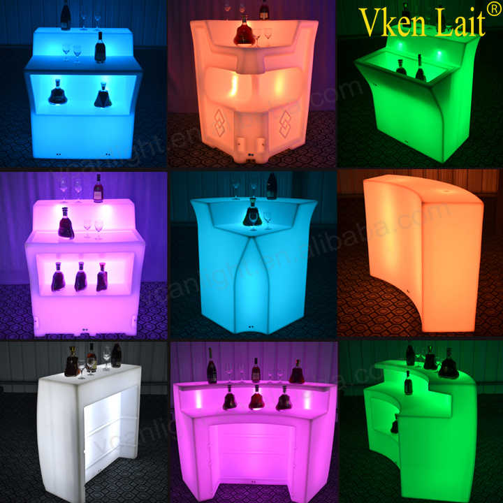 Outdoor Plastic Led bar Counter bar Table for Sale| Alibaba.com