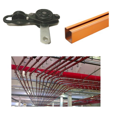 3 Inch I-Beam X348 Trolley Conveyor Chain - Durable & Efficient