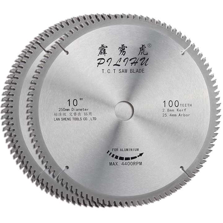 250mm Aluminum Cutting Discs - Efficient Miter Saw Blades
