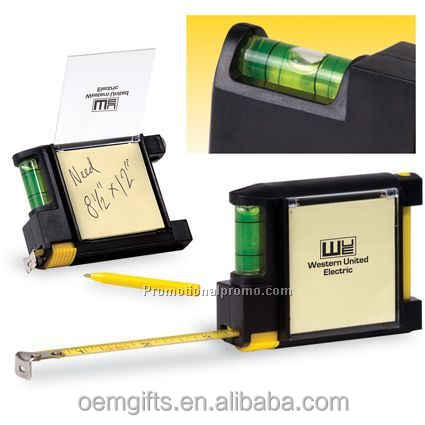 OEM Portable Multi-Function Plastic Tape Measure with Level