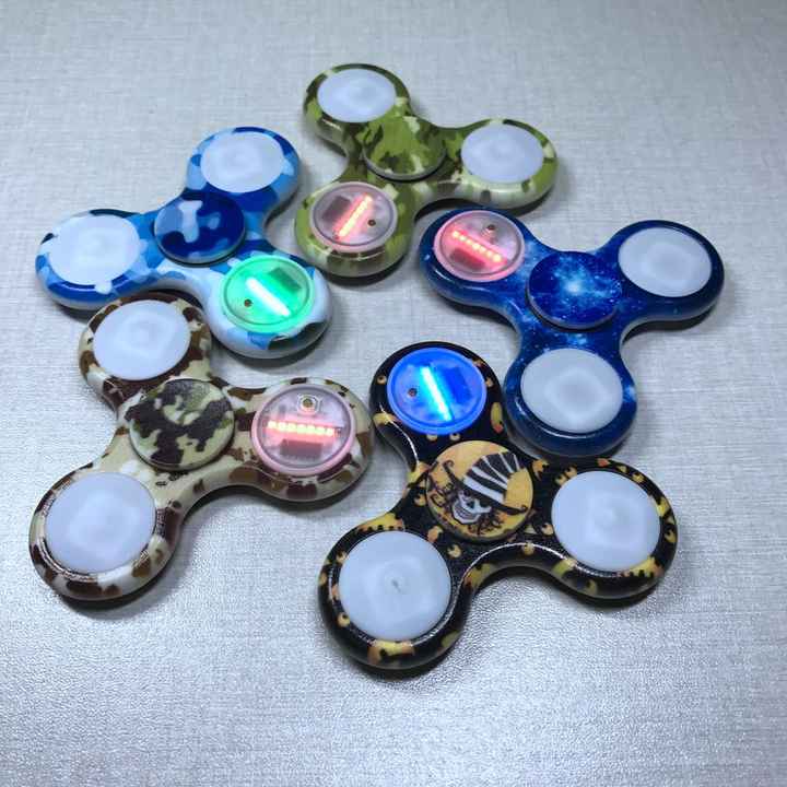2021 LED Hand Fidget Spinner - Programmable Message Display